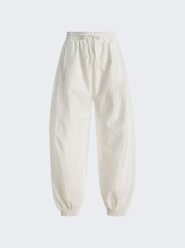 RÓHE Balloon Track Pants - Off White