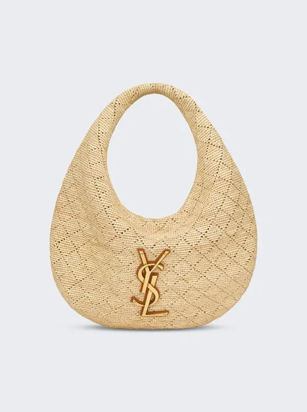 Saint Laurent Icare Hobo Bag - Beige