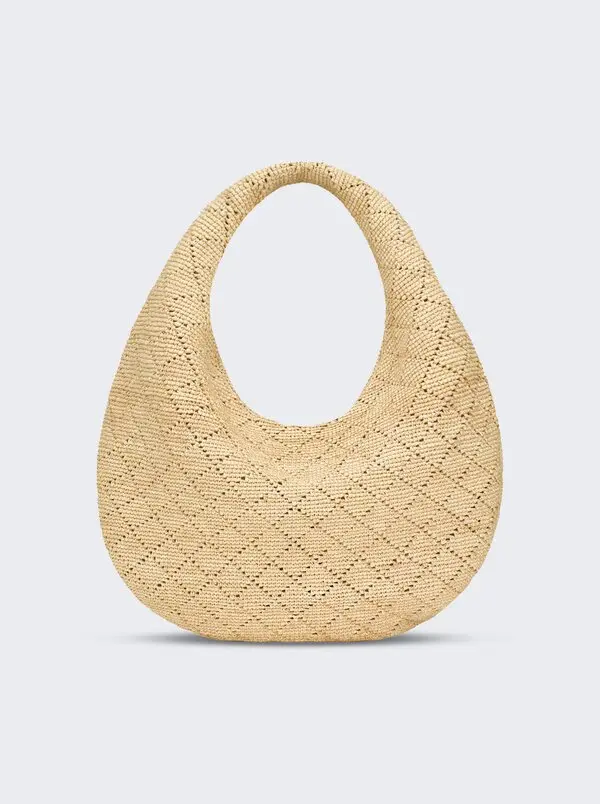 Saint Laurent Icare Hobo Bag - Beige