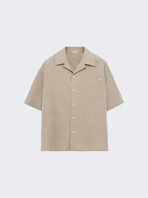 Loewe Short Sleeve Shirt - Beige
