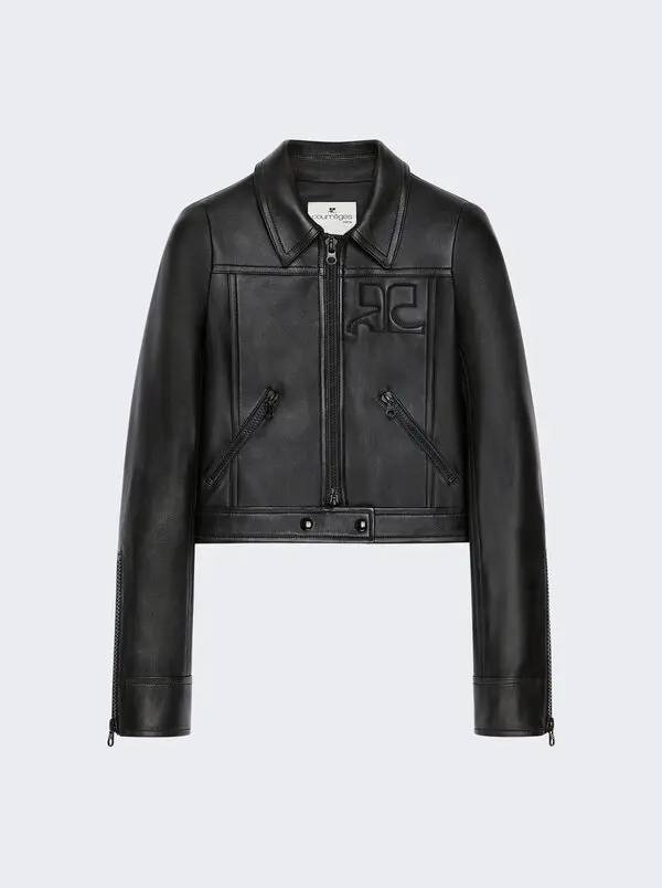 COURREGES Reedition Leather Jacket