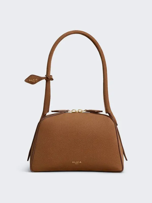 ALAÃA Le Bouledogue Small Nubuck Bag