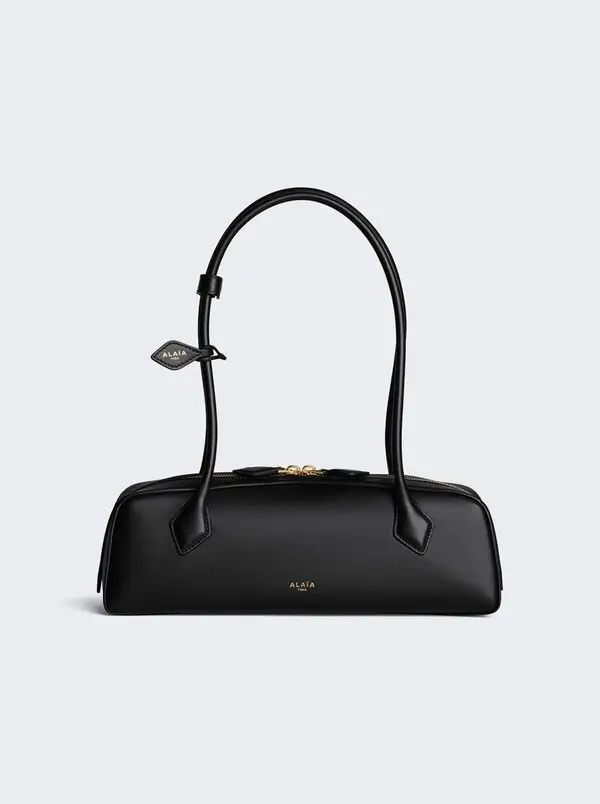 Alaïa Le Teckel Medium Bag In Calfskin - Black