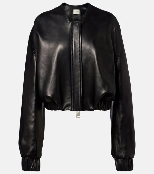 Khaite Cordan Leather Jacket