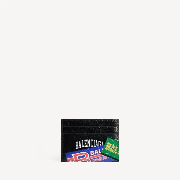 Balenciaga Cash Card Holder - Black