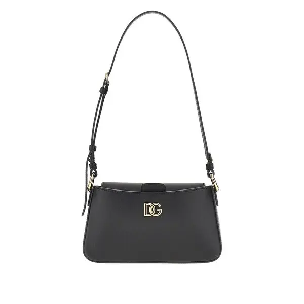 Dolce & Gabbana Leather Phone Bag - Black