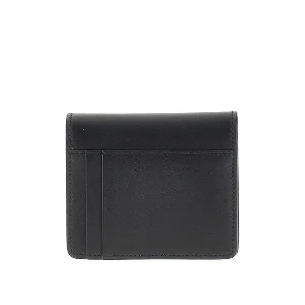 Dolce & Gabbana Leather Bi-fold Cardholder With Logo