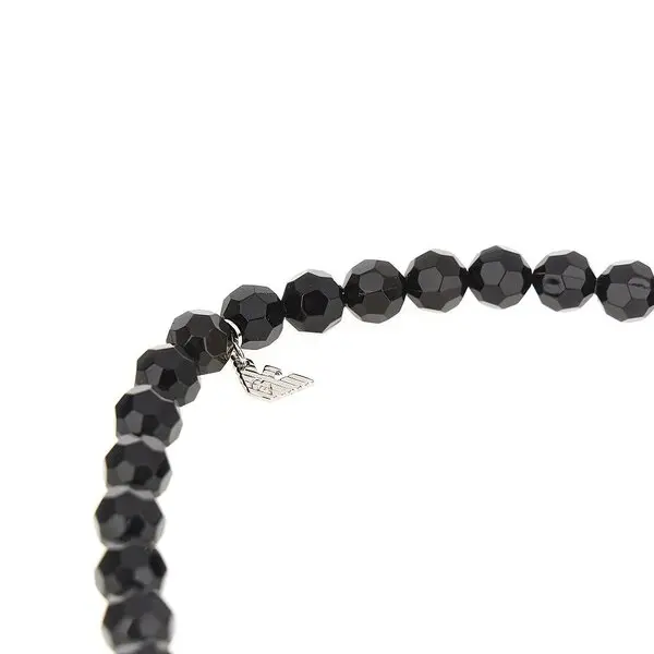 Emporio Armani Long Beaded Necklace