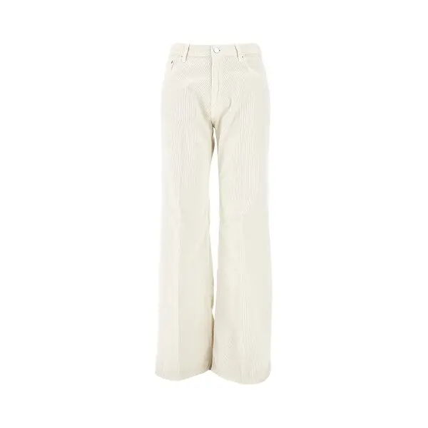 HAIKURE Clara' Corduroy Pants - White