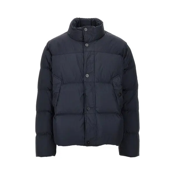 Stone Island Gart Dyed Crinkle Rep Ny Down Jacket - Blue