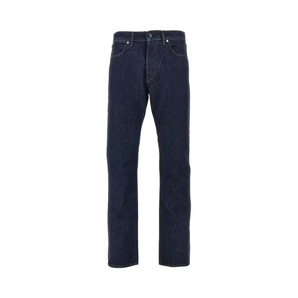 Stone Island Denim Research' Straight Fit Jeans - Blue