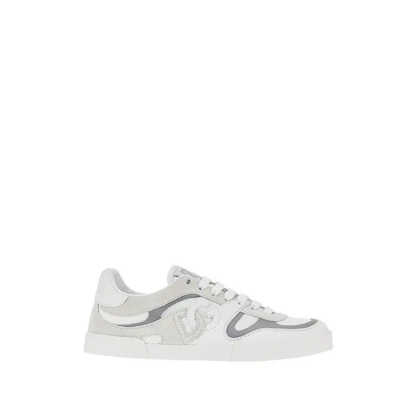 Dolce & Gabbana Portofino' Leather Sneakers - White