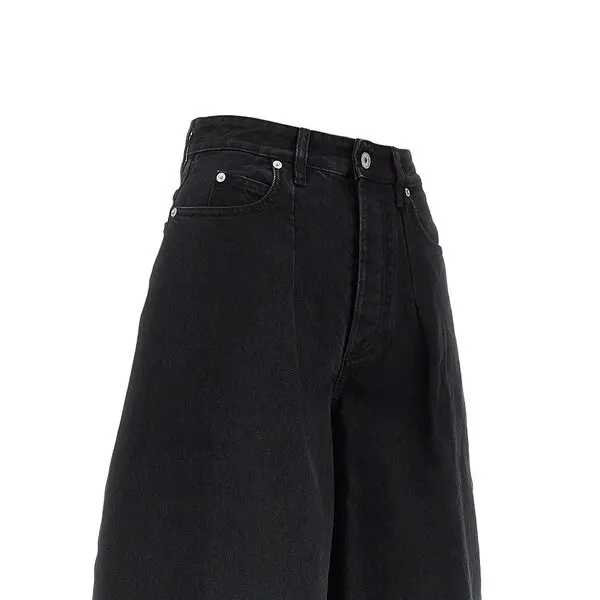 Jacquemus Ovalo Wide Leg Denim Pants