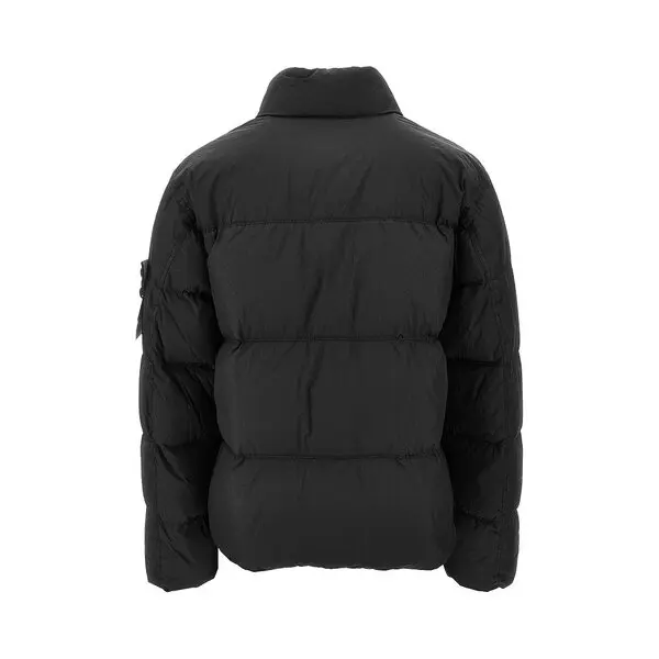 Stone Island Garment-dyed Crinkle Rep Nylon Down Jacket