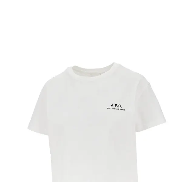 A.p.c. Logo Print Short T-shirt