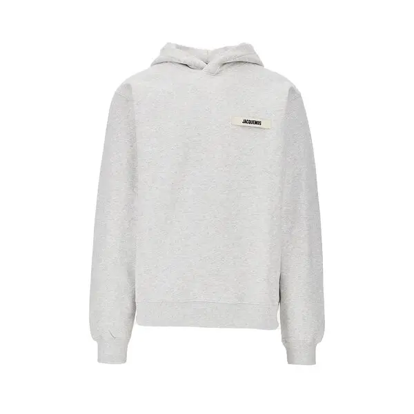 Jacquemus Gro Grain' Hoodie - Grey