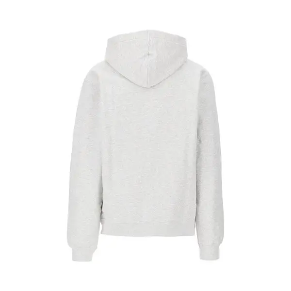 Jacquemus Fleece-back Hoodie With Gros Grain Logo Label