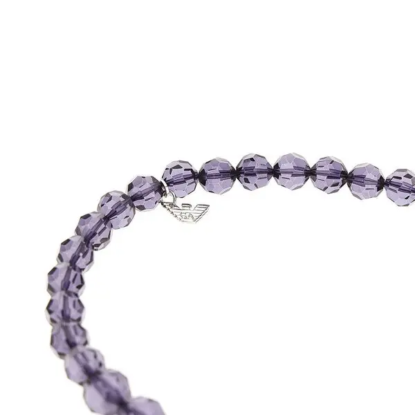 Emporio Armani Faceted Beads Long Necklace