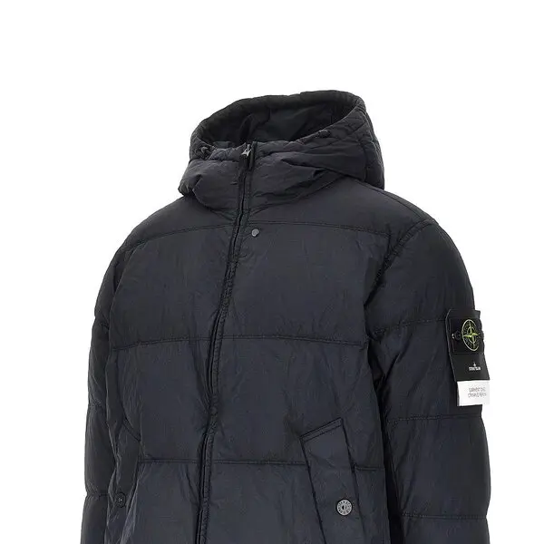 Stone Island Garment Dyed Crinkle Rep Ny Down Jacket