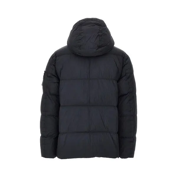 Stone Island Garment Dyed Crinkle Rep Ny Down Jacket