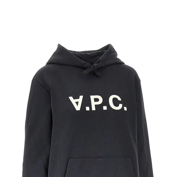A.p.c. Flocked Logo Hoodie