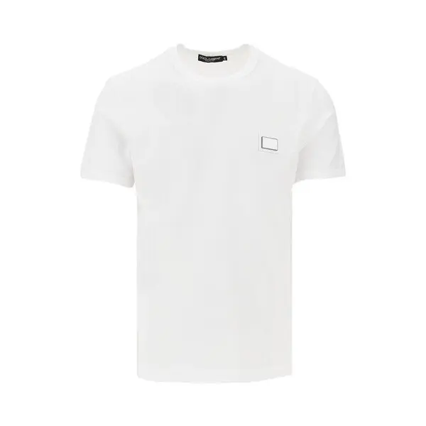 Dolce & Gabbana Logo Plate T-shirt - White