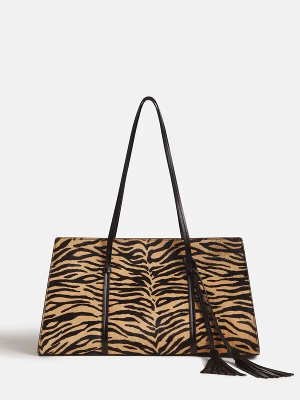 REFORMATION Elena Tote Bag - Brown
