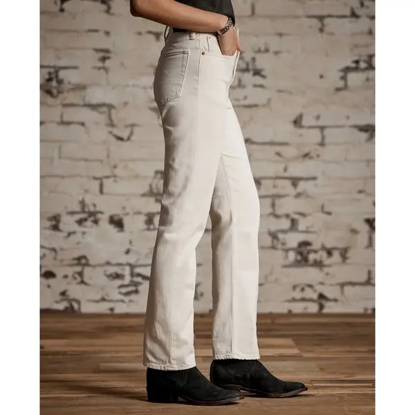 Ralph Lauren Mid-rise Straight Leg Jeans In Japanese Stretch Denim