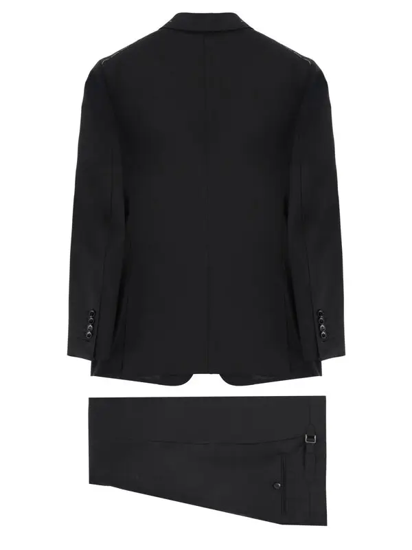 TOM FORD Shelton Grand Overcheck Suit - Black