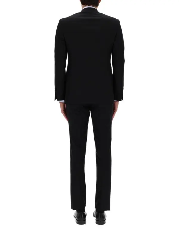 TOM FORD Shelton Grand Overcheck Suit - Black