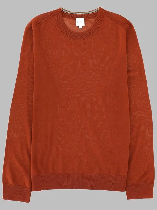 Paul Smith Merino Wool Sweater - Orange
