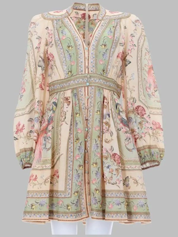 Zimmermann Mini Dress - Multicolor