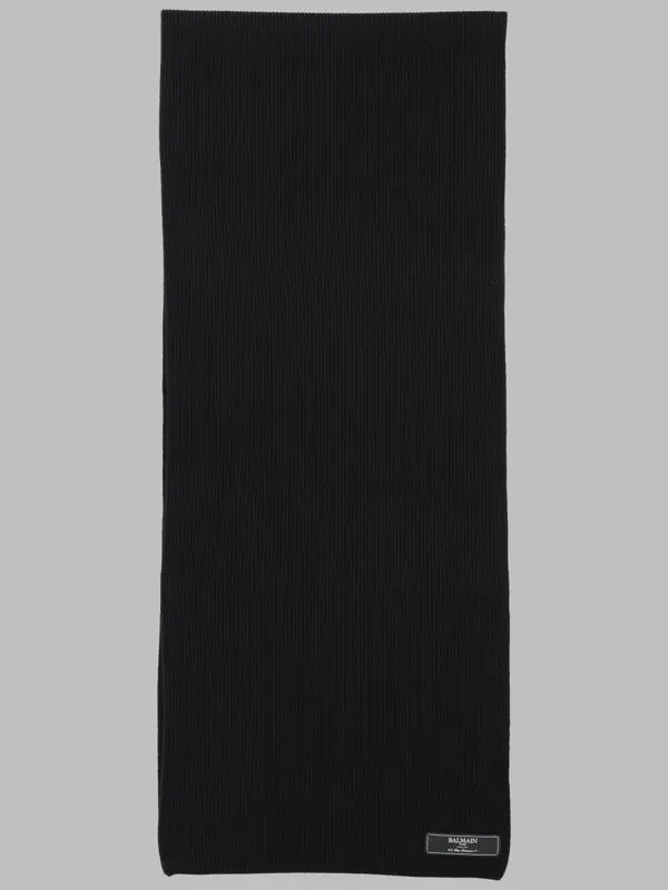 Balmain Merino Wool Scarf