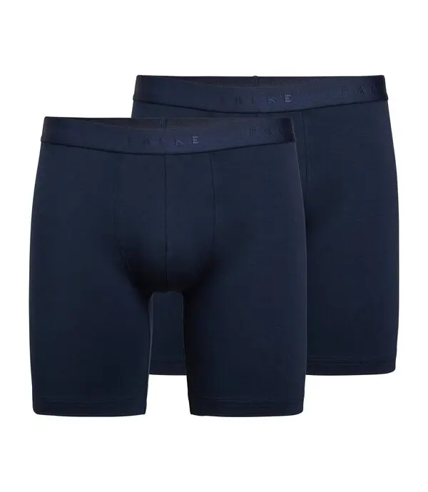 Falke 2-pack Long Leg Boxer Daily Comfort - Grey