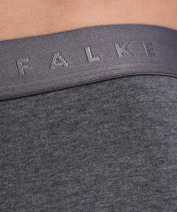 Falke 2-pack Long Leg Boxer Daily Comfort - Grey