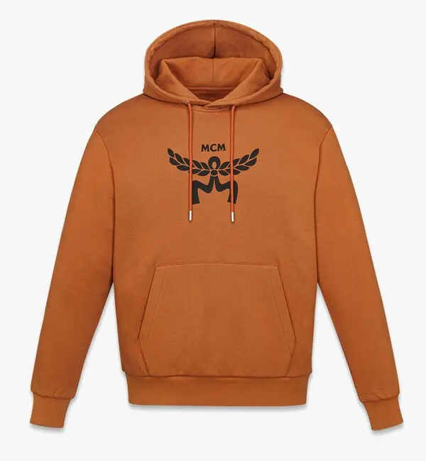 Mcm Classic Logo Hoodie - Cognac