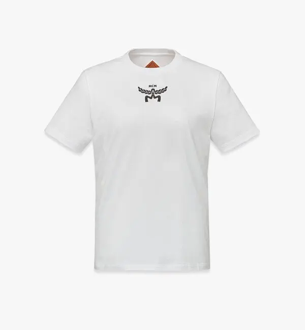 Mcm Logo Print T-shirt - White