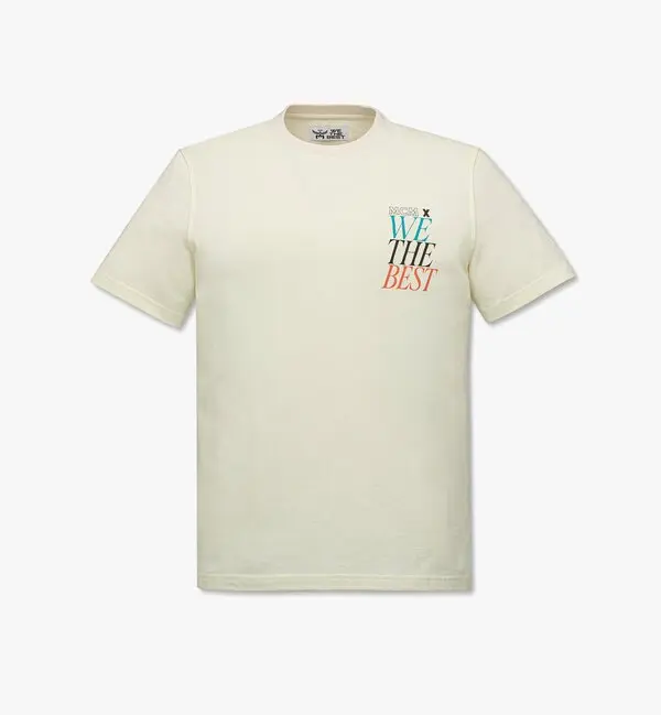 Mcm X We The Best Multicolor Logo T-shirt - Off White