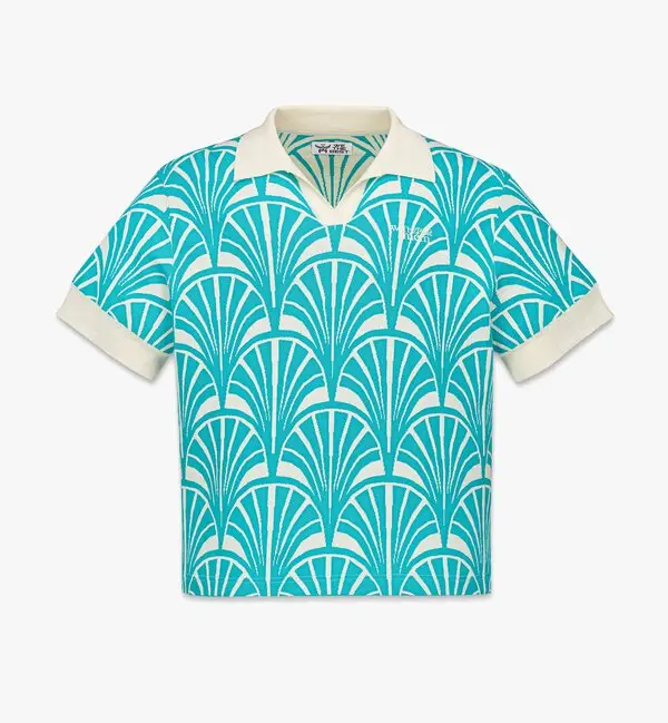Mcm X We The Best Art Deco Jacquard Polo - Ceramic