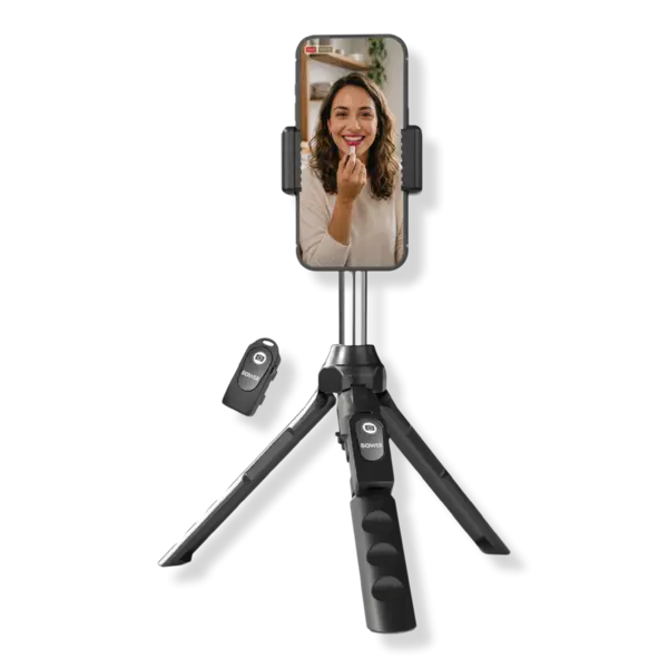 BEAUTY BY BOWER Fleximuse 6-in-1 Selfie & Beauty Creator Tripod - One-color