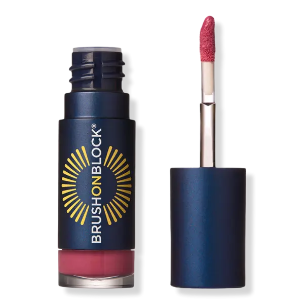BRUSH ON BLOCK Sun Shine Spf 30 Mineral Lip Oil - Peony