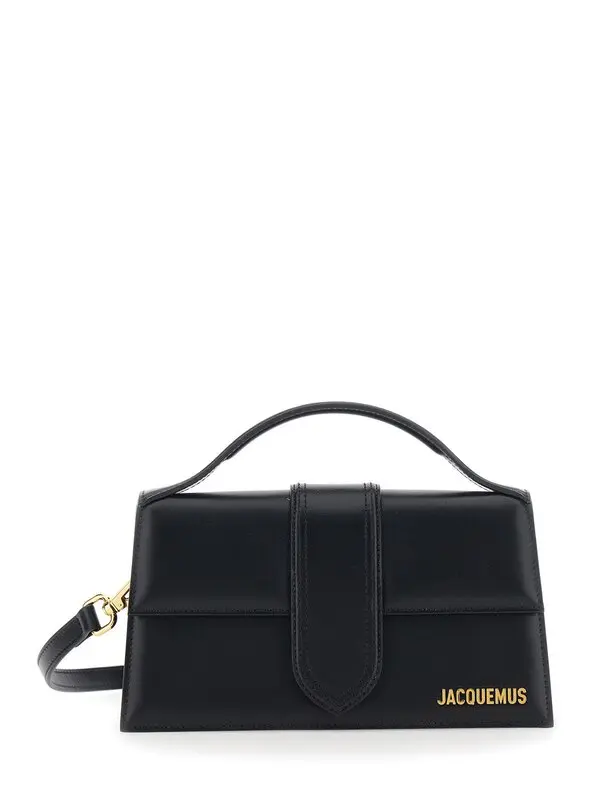 Jacquemus Le Grand Bambino Is A Crossbody Bag In Leather With Black Details For - Multicolor