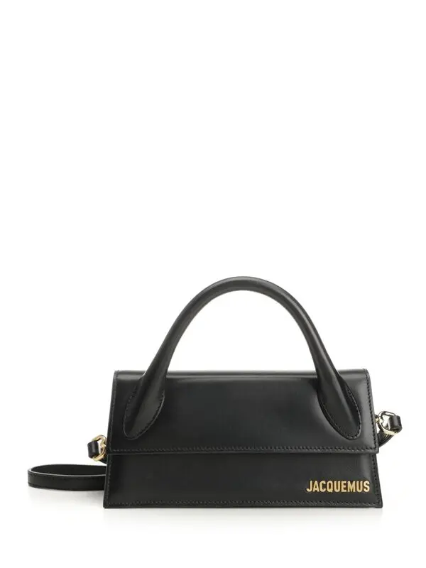 Jacquemus Le Chiquito Long Leather Bag - Black