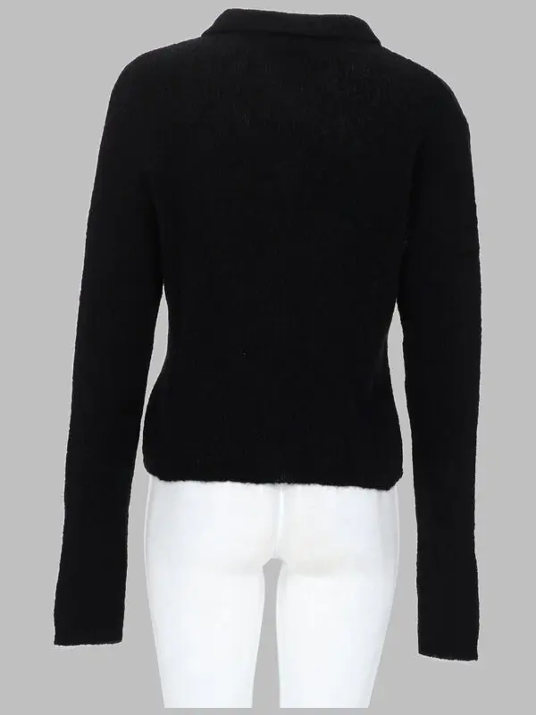 Our Legacy Mazzy Polo Knit - Black