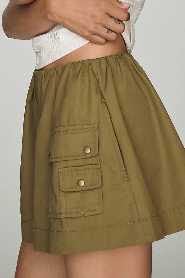 Anthropologie Mixed Utility Shorts