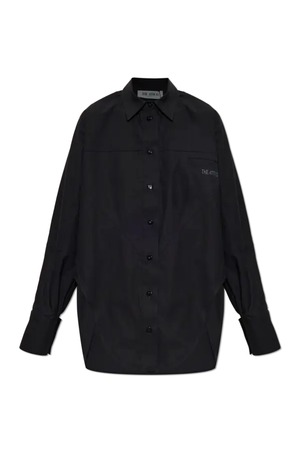 Attico Shirt With Slits - Multicolor