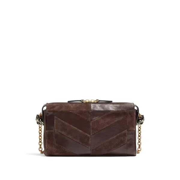 Valentino Garavani Panthea Small Shoulder Bag - Brown