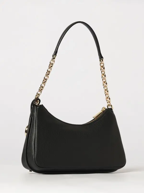 Michael Kors Nolita Medium Hammered Leather Clutch With Chain