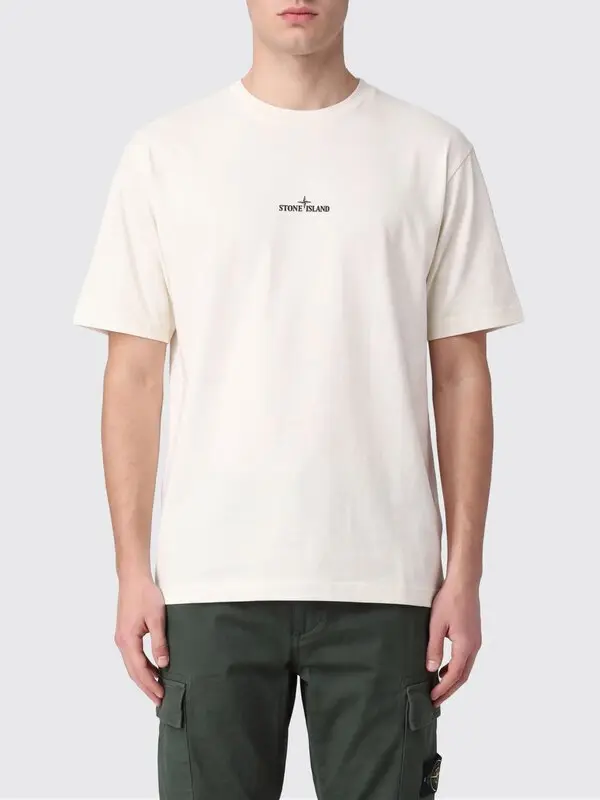 Stone Island Graphic T-shirt - White