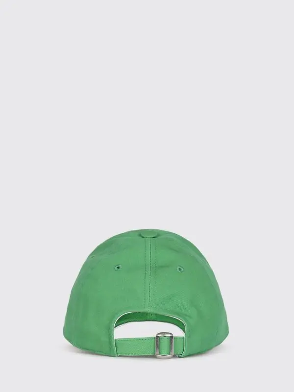 COURREGES Cotton Baseball Cap With Embroidered Logo